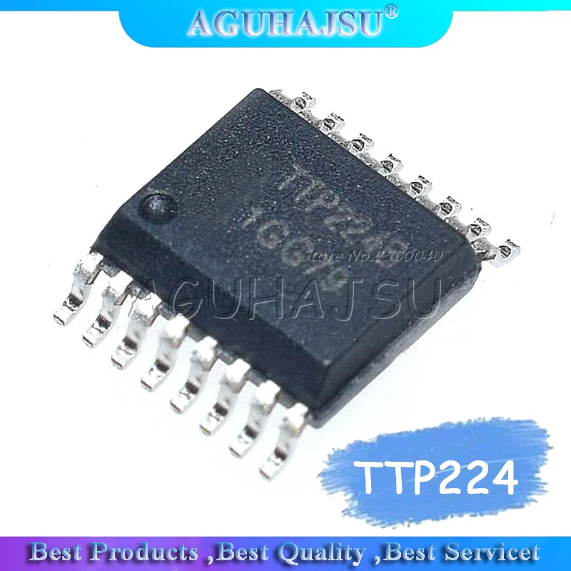 10PCS TTP224 BSB SSOP 16 TTP224 SSOP TTP224N BSB TTP224N SMD|integrated ...