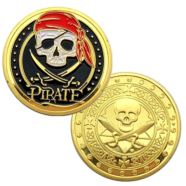 Gold Pirate Coin
