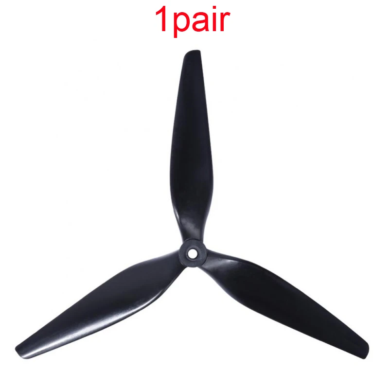1pair Hq 8045 Three Leaf Propeller 8inch 8x4.5x3 Paddle Cw Ccw 4.5inch ...
