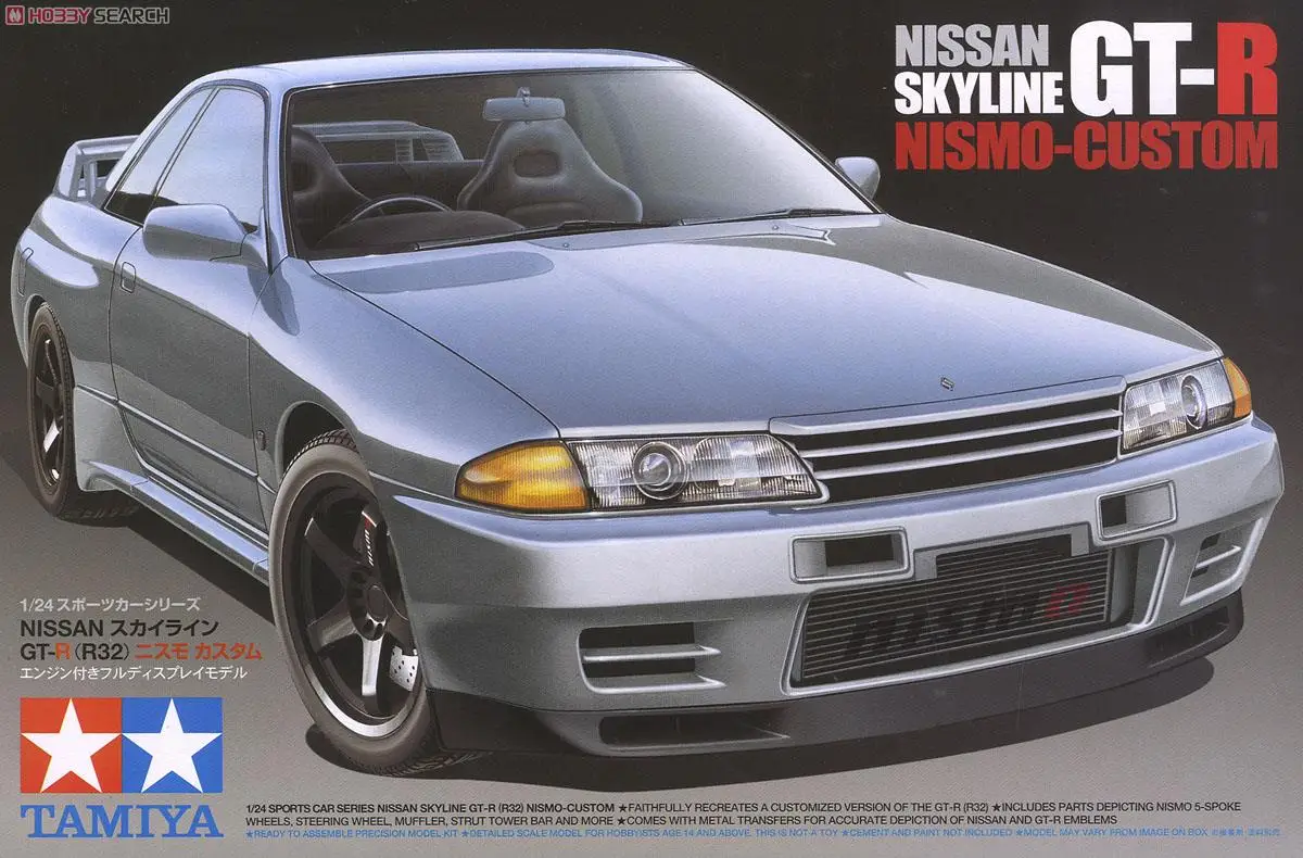 Tamiya 24341 1/24 nissan skyline GT R r32 nismo kits de modelo de carro ...