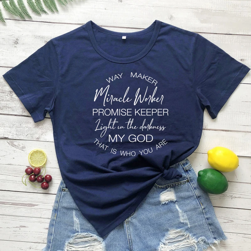 Way-Maker-Miracle-Worker-Promise-Keeper-T-shirt-Casual-Unisex-Spiritual ...