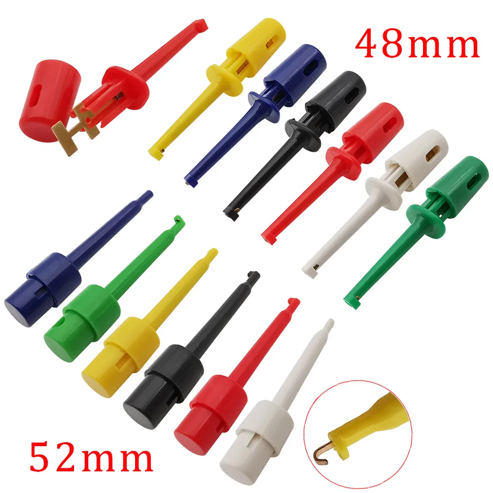 5Pcs 42mm/58mm Mini Single Test Hook Clips Test Probes For Smart ...