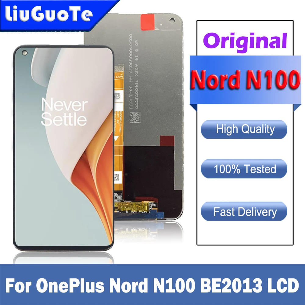 100-Original-Tested-6-52-For-OnePlus-Nord-N100-Lcd-Screen-Display-Touch ...