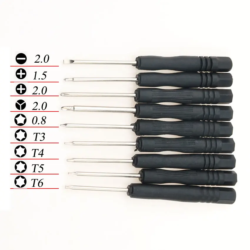 1pcs Mini Screwdriver 2.0+,2.0-,1.5+,2.0Y,T3,T4,T5,T6,0.8 Torx,Screw ...