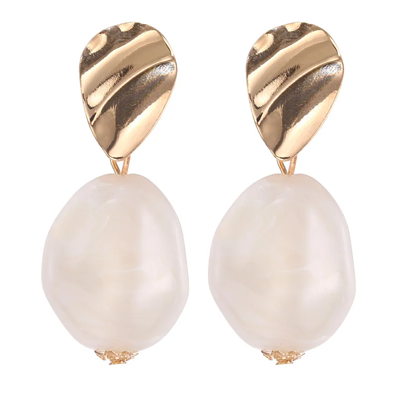 Fashion Women Drop Earrings Unique Personality Vintage Puck ZA Style ...