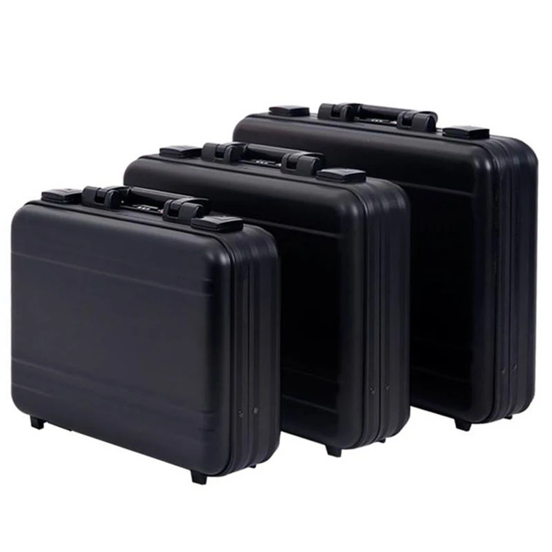 Briefcase Metal Aluminum Hard Brief Case Travel Suitcase Tsa Lock ...