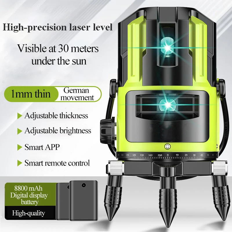 Blue-Laser-Level-Wall-Laser-Horizontal-Measuring-Tools-Laser-Leveler ...