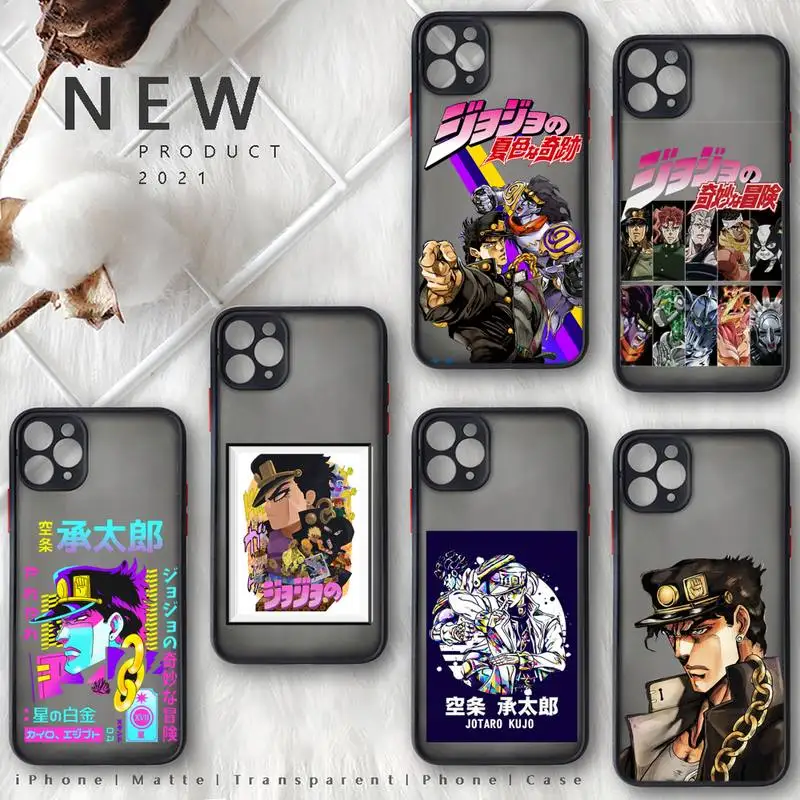 JoJo's Bizarre Adventure JoJo Anime Phone Case For iphone 13 12 11 8 7 ...