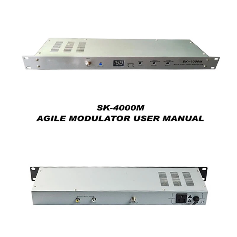 Av To Rf Agile Adjacent Channel Modulator Mcu Control Catv Modulator ...