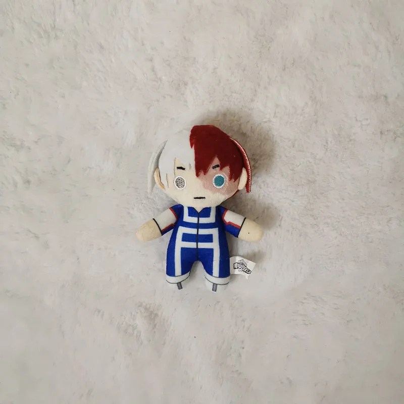 My Hero Academia Todoroki Shoto 7cm Pendant Keychain Doll Stuffed Toy ...