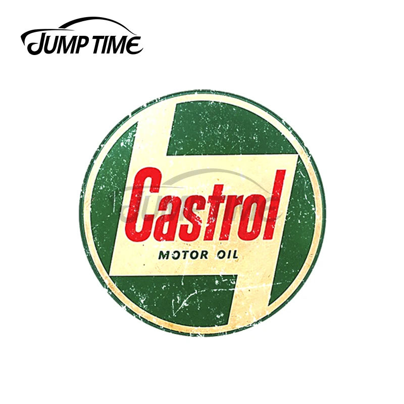 For X2 CASTROL Motor Oil Original Vintage 1970's 80's