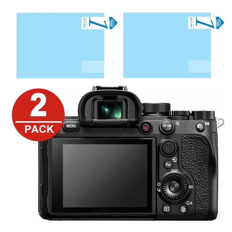 2x-LCD-Screen-Protector-Protection-Film-for-Sony-A6700-alpha-A7CR-A7CII ...