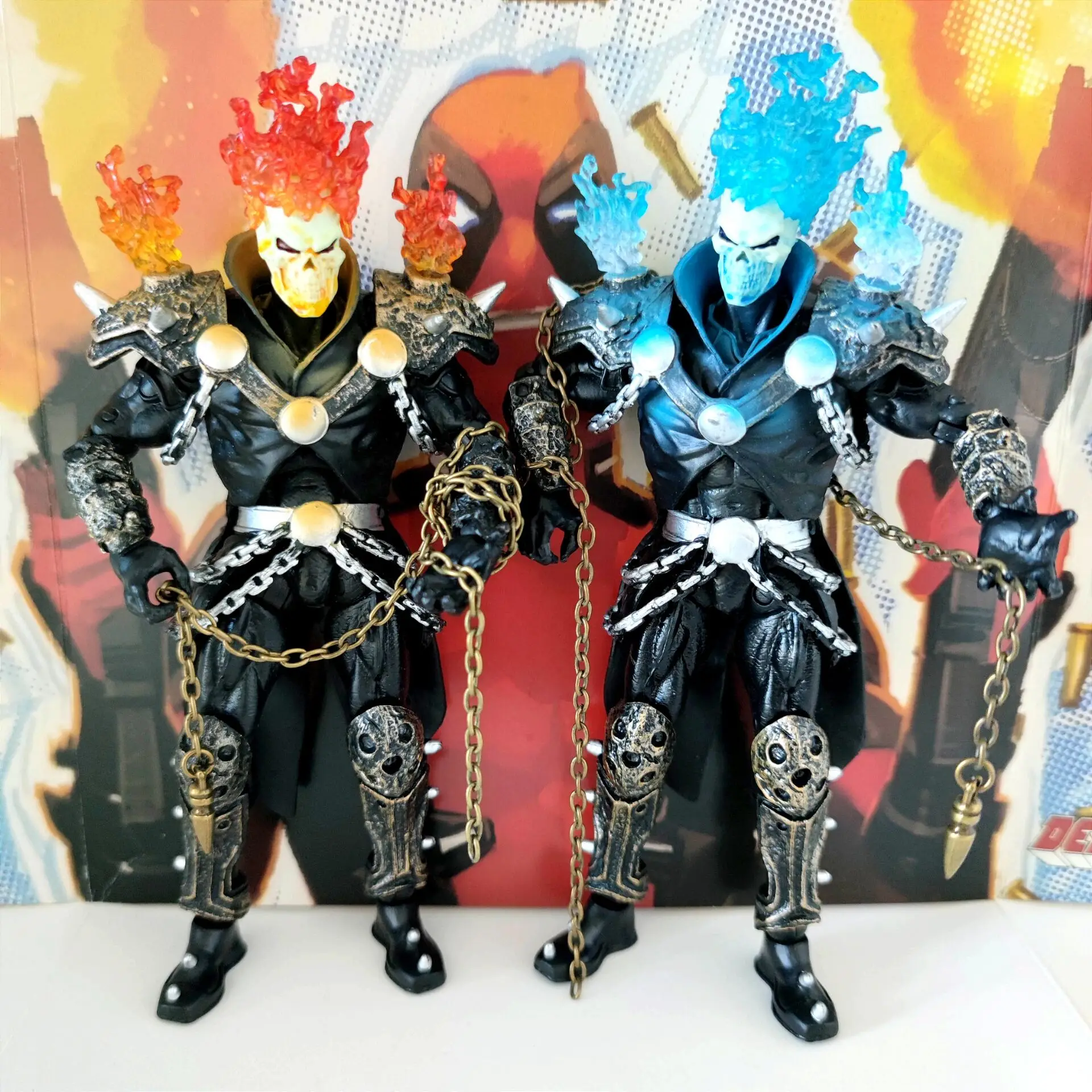 Marvel-Legends-Ghost-Rider-Blue-Orange-Teraxx-Wave-6-Loose-Action ...
