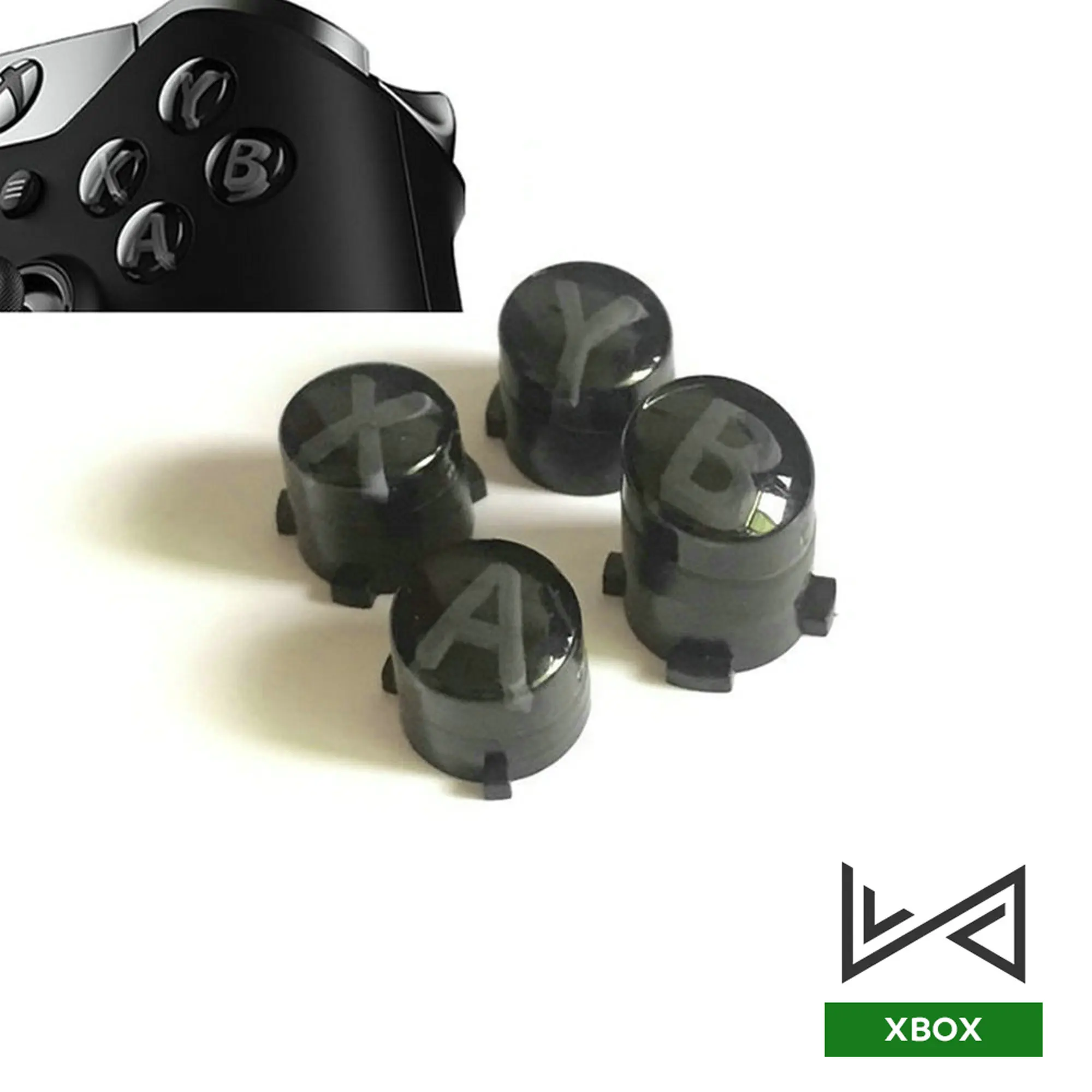 Kit chave de botão de substituição abxy para xbox um elite gamepad para ...