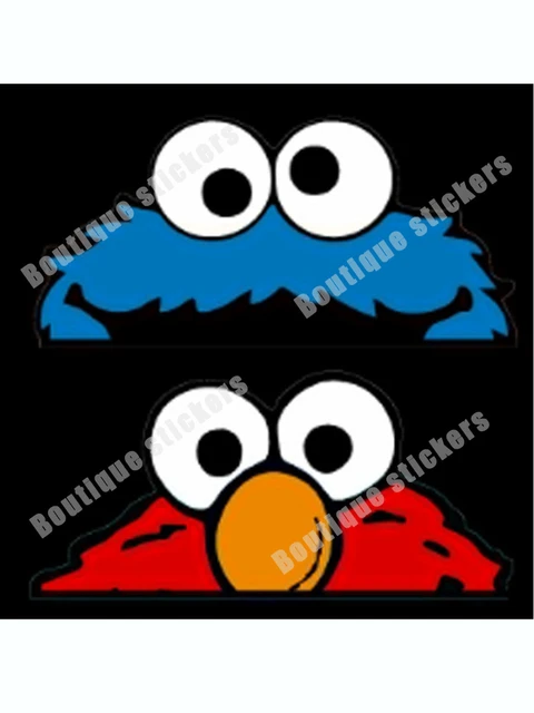 Elmo Face Cut Out