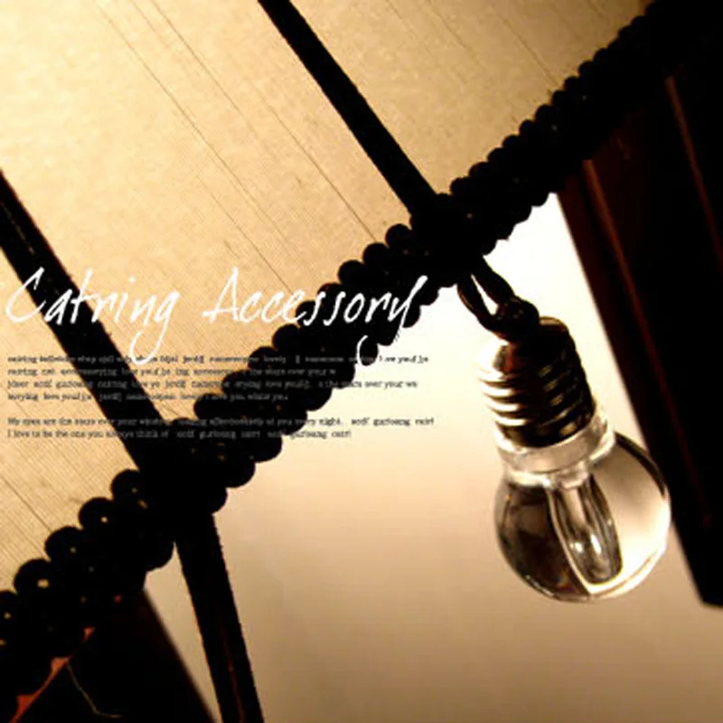 Party Decoration Flashing Light Up Flashing Bulb Led Necklaces Children ...