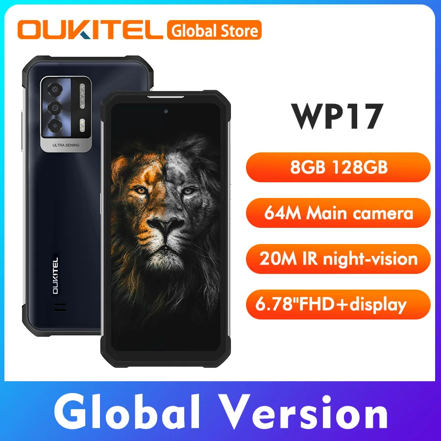 Global-Version-Oukitel-WP17-Rugged-Smartphone-8300MAH-8GB-128GB-6-78 ...