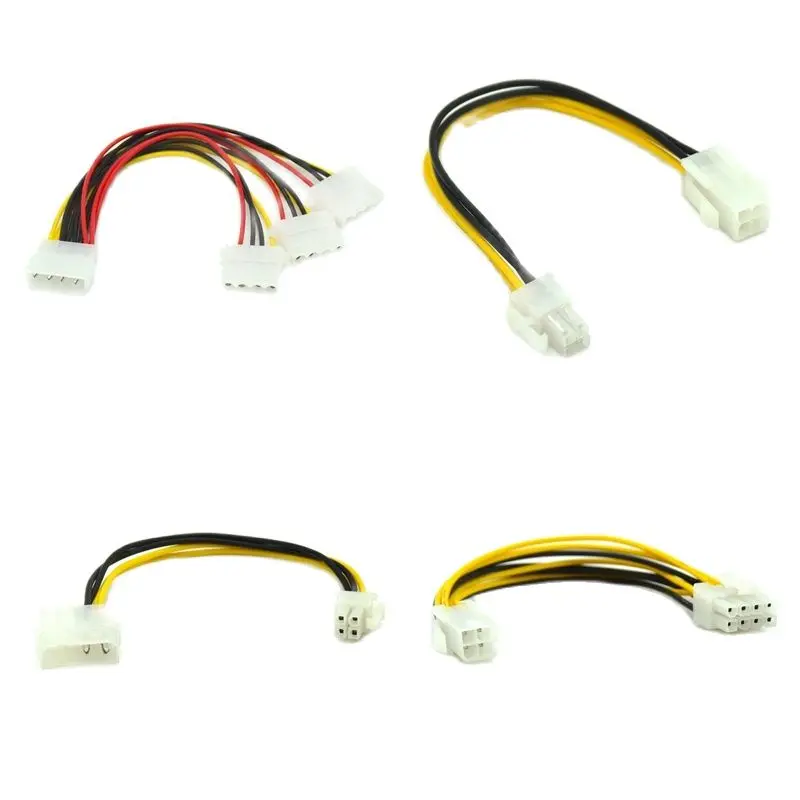 8 Inch ATXP4EXT ATX 12V 4-pin Male To 4Pin 8pin Female PC CPU Power ...