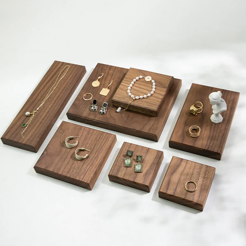 Wood Block Display Stand: The Ultimate Solution for Organizing Jewelry ...