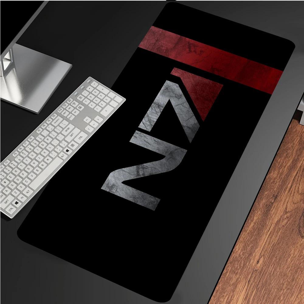 Mass Effect N7 Game Logo Rubber Pad To Mouse Game Anime Cartoon Print ...