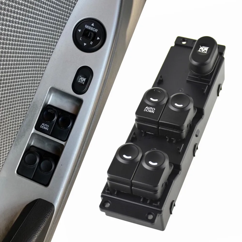 Interruptor de ventana de puerta delantera izquierda, para Hyundai 2011 2017 Accent Solaris ...