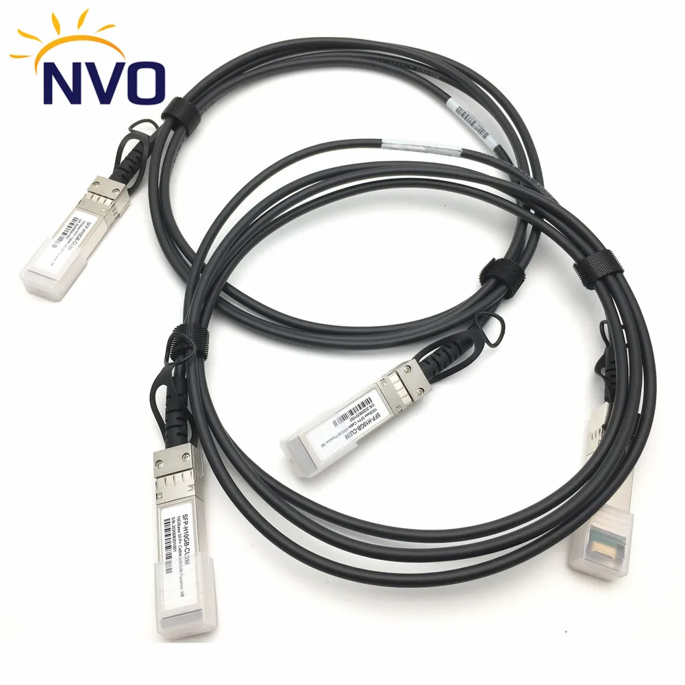 Envío gratis 10G SPF + DAC Cable 0,5 M 30AWG 10Gbps SFP + pasiva ...