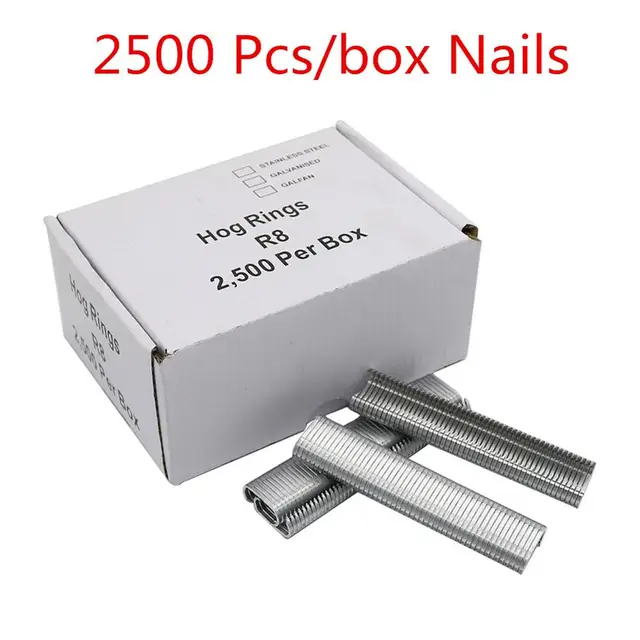 2500 Pcs/Box Assembling Cage Nails Poultry Animals Birds Pets Cage ...