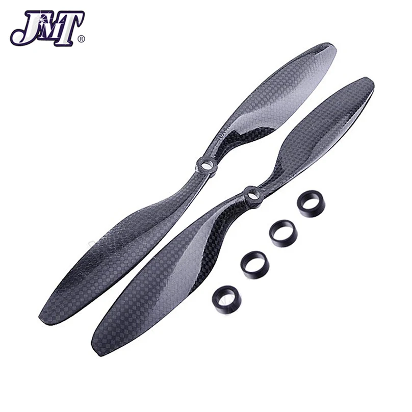 JMT CW CCW 1045 1045R CF Props Propellers 10x4.5 3K Carbon Fiber ...