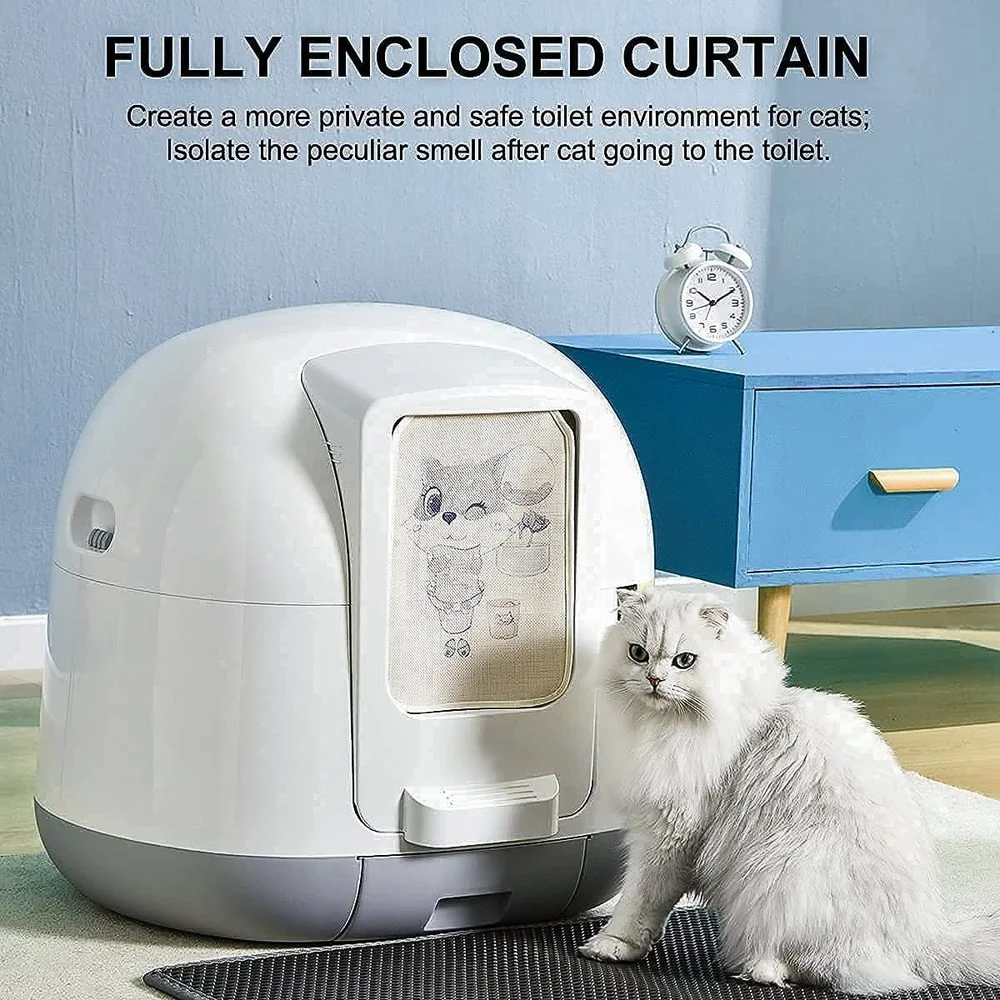 Petjc Automatic Intelligent Large Cat Litter Box Fully Closed Feces ...