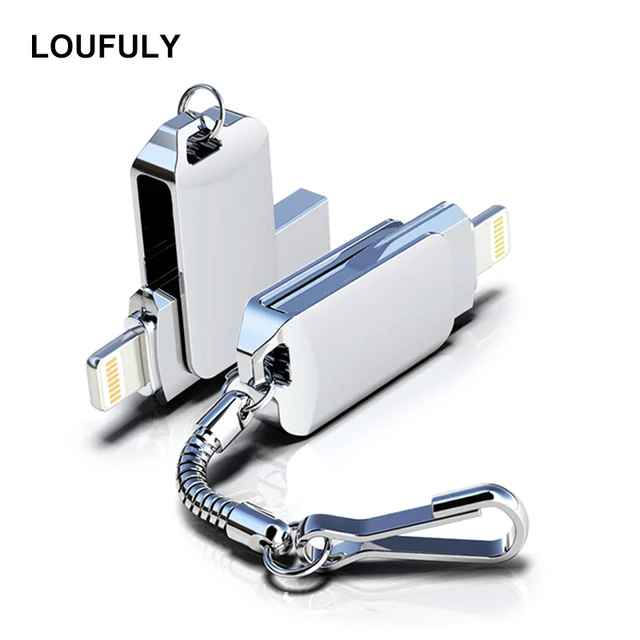 Creative USB For iPhone Pendrive 32GB 16GB 64GB 128GB Lightning USB ...