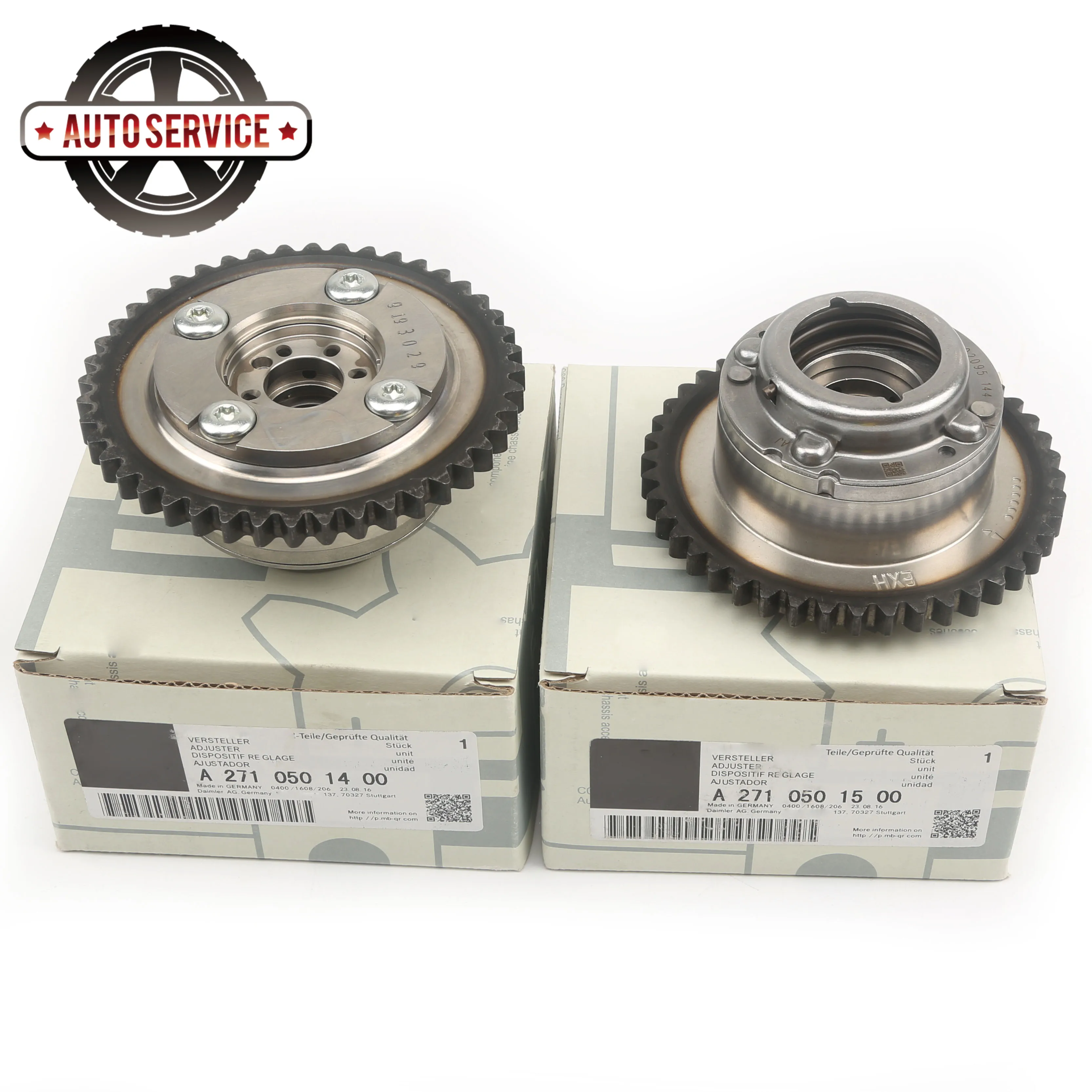 Intake & Exhaust Camshaft Adjuster Gears A2710501400 A2710501500 For ...