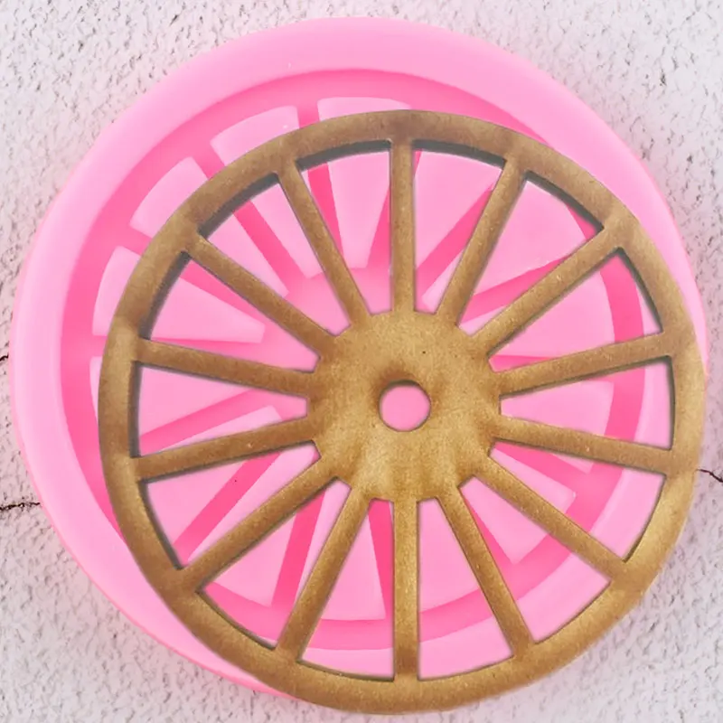 Wagon-Wheel-Silicone-Molds-Baby-Birthday-Cupcake-Topper-Fondant-Cake ...