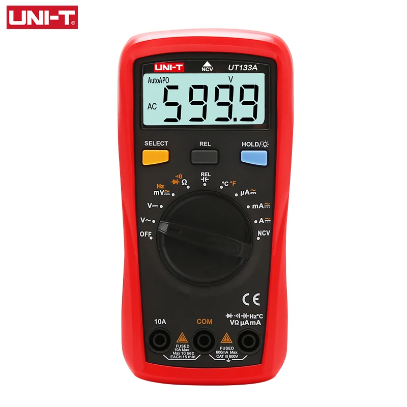 UNI-T-UT133A-UT133B-Digital-Multimeter-Professional-Tester-AC-DC ...