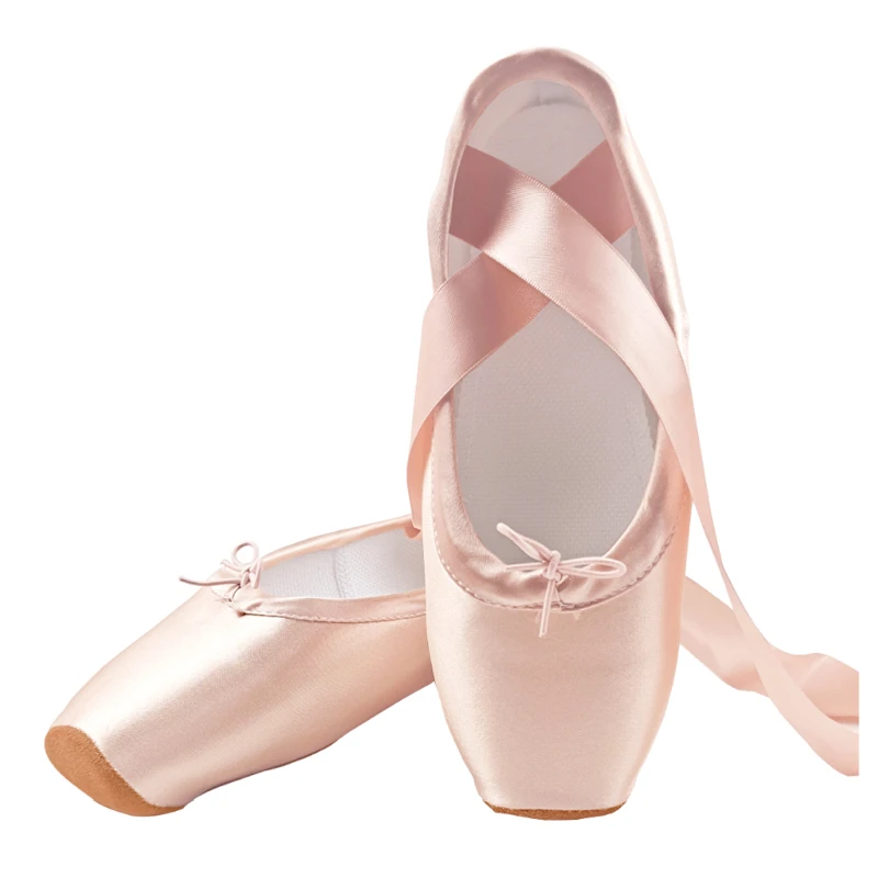 Swandancer Pointe Satin Upper With Ribbon Girls Women's Pink ...