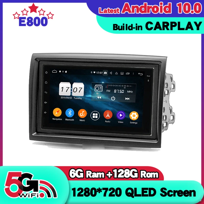 128gb Rom Car Radio Stereo For Peugeot Boxer Fiat Ducato Citroen Jumper ...
