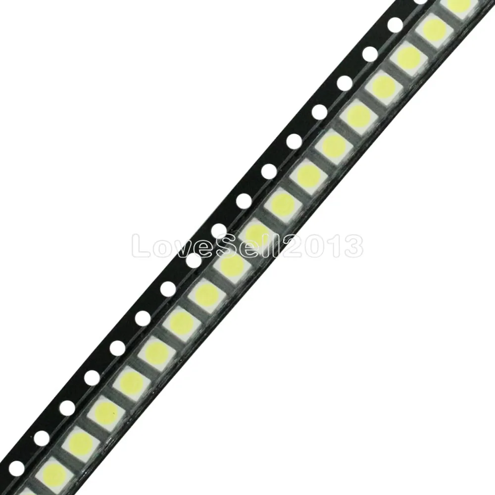 50PCS POWER TOP SMD SMT White PLCC 2 3528 1210 Super Bright Light LED ...