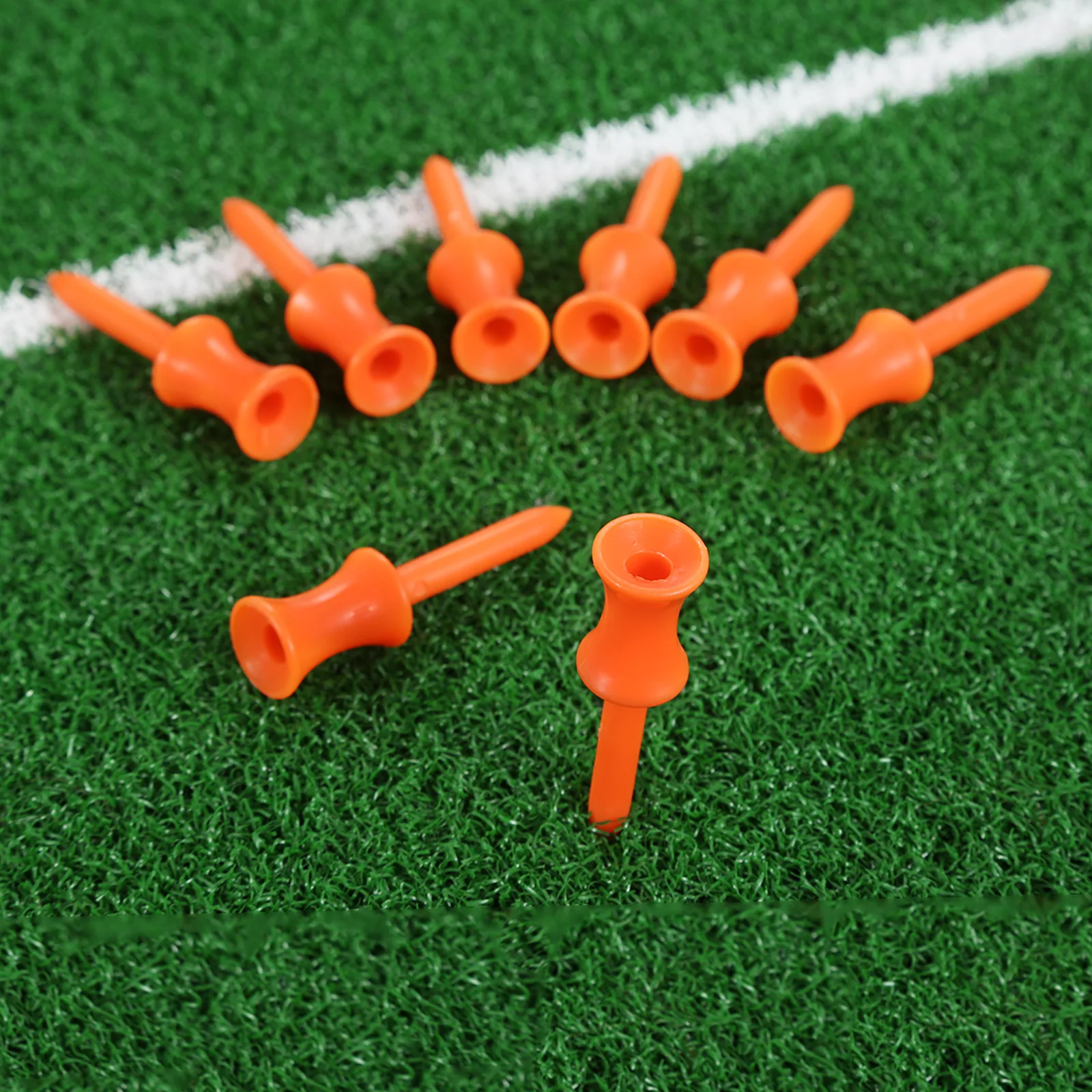 100pcs/lot Plastic Step Down Golf Tees Graduated Castle Ball Tees ...