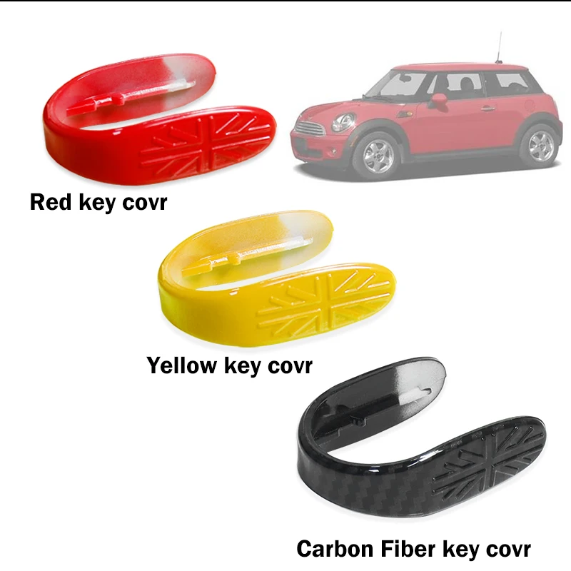 Covr clé rouge porte-clés en ABS, pour Mini Cooper, JCW F54, F55, F56 ...