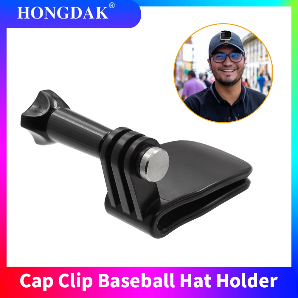 Quick Baseball Cap Clip Mount Fast Clamp Supports For Gopro Hero 10/9/8 ...
