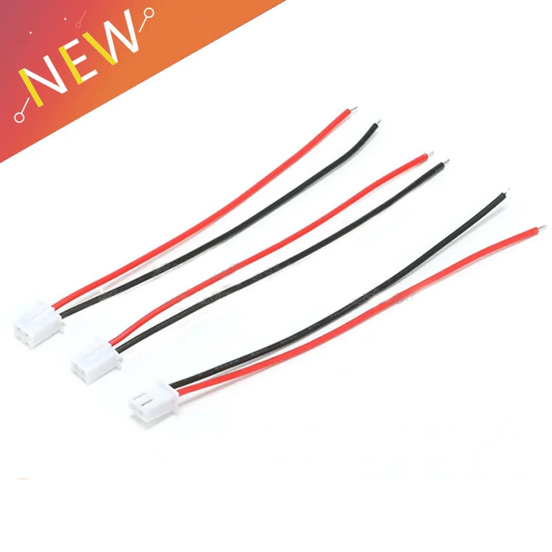 10Pcs-sets-22AWG-JST-XH2-54-2-Pin-Connector-Plug-Wire-Cable-100mm ...
