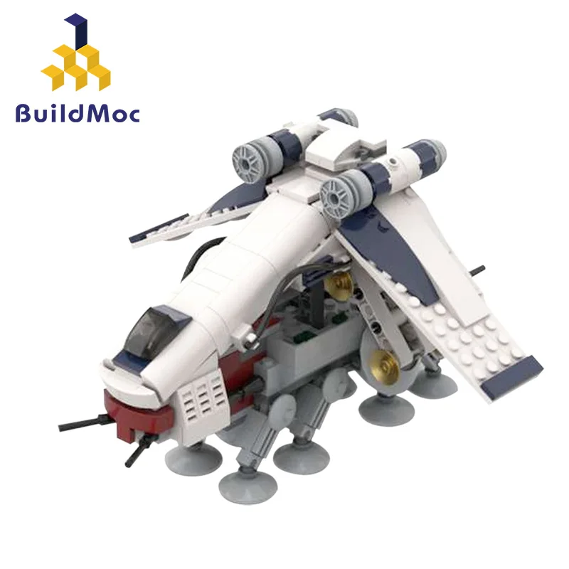 MOC B Wing 75050 Republic Dropship ATOT ATTE Fighter Space Ship ...