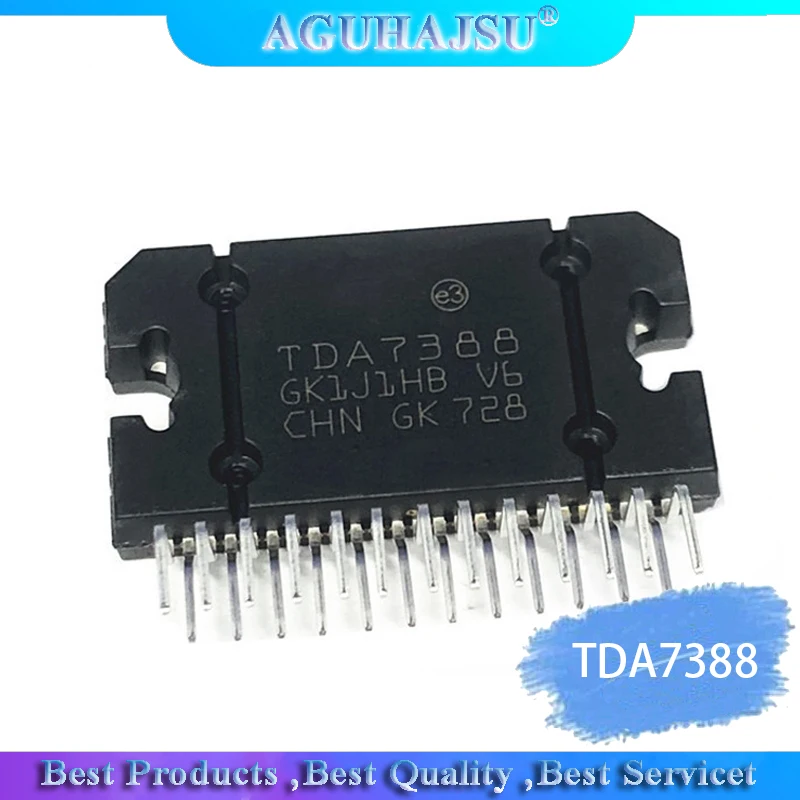 1 قطعة/الوحدة 4X41W سد سيارة الصوت مكبر للصوت IC TDA7388|integrated circuit|circuit integre ...