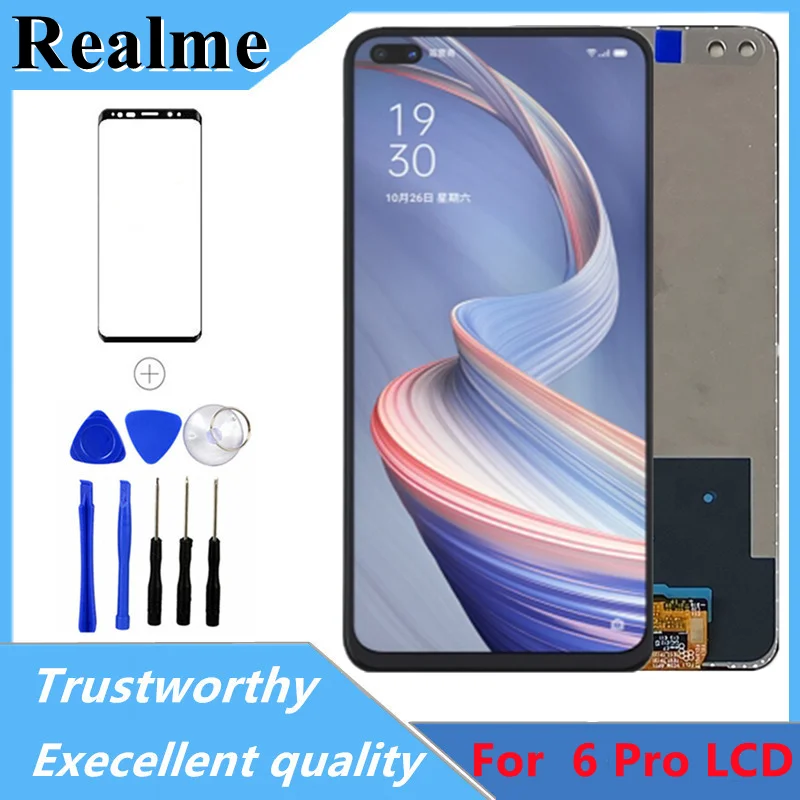 Original-6-6-para-realme-6-pro-rmx2061-rmx2063-display-lcd-painel-de ...