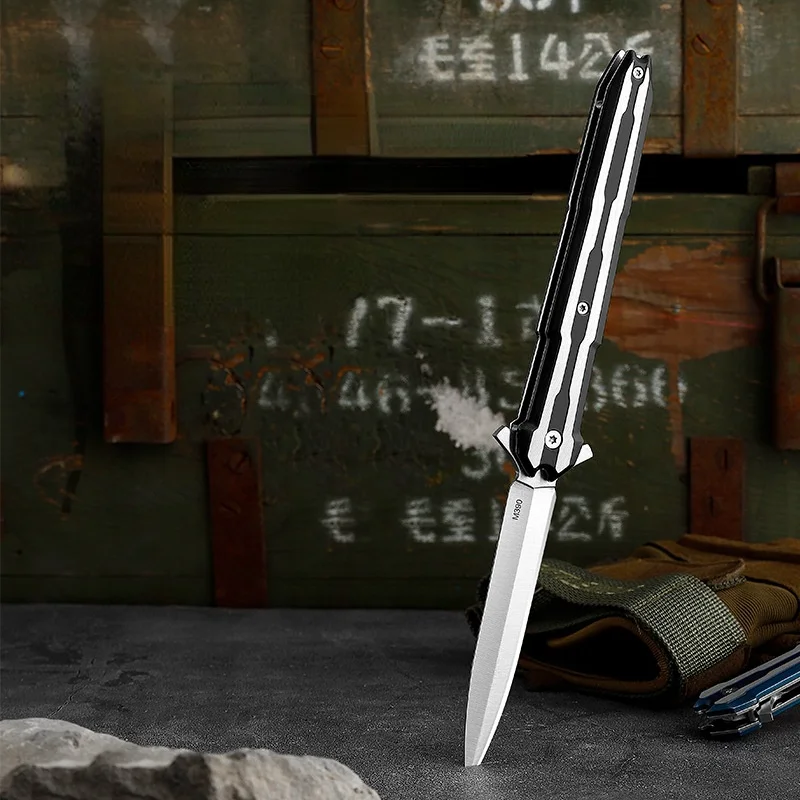 M390 legal olhar ao ar livre edc faca dobrável portátil auto defesa ...