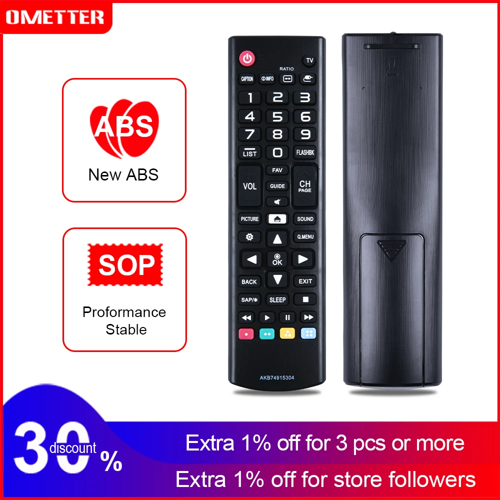 AKB74915304 use for lg smart led lcd tv remote control remoto ...