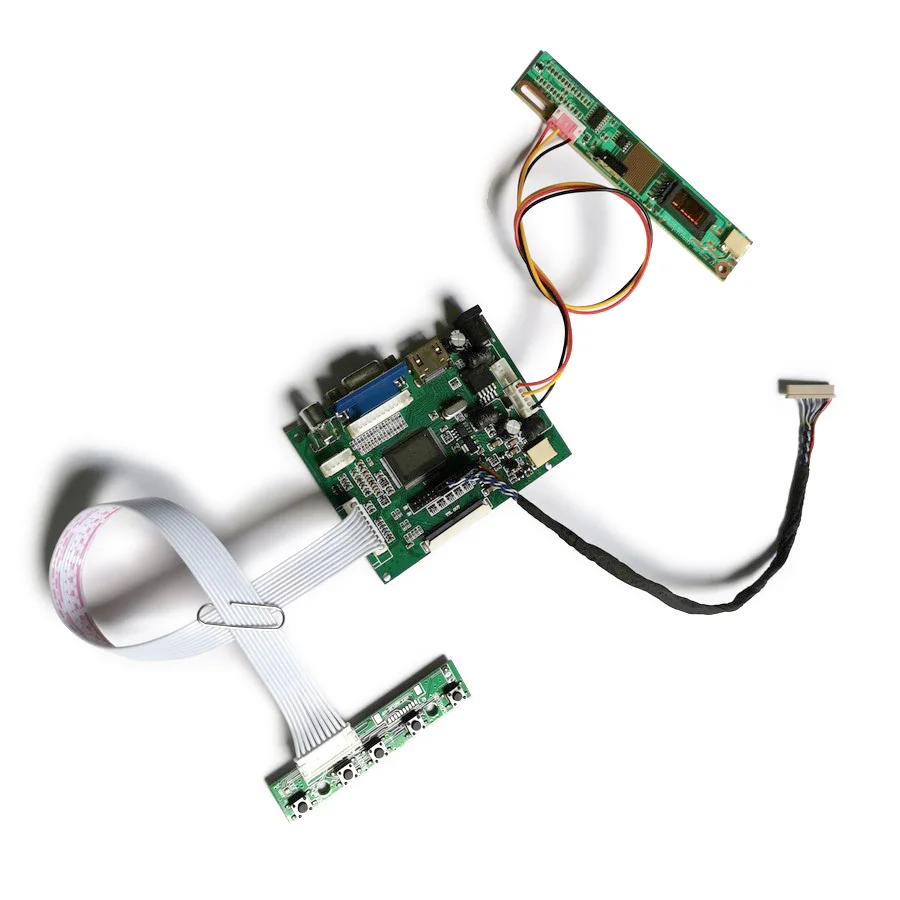 LVDS-20-Pin-Matrix-Controller-Drive-Board-DIY-Kit-VGA-2AV-1-CCFL-Fit ...