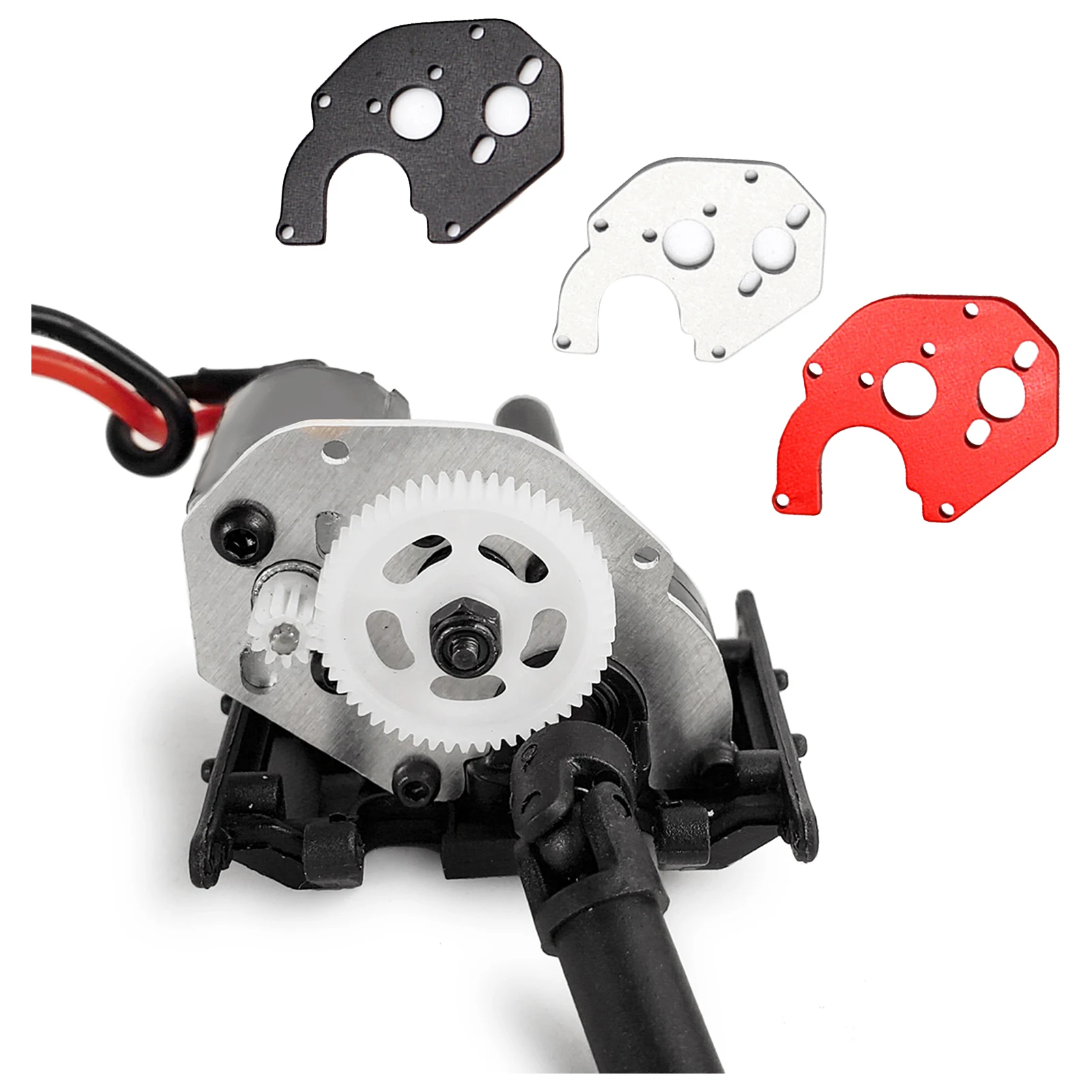 Aluminum Alloy Barrage Motor Fixing Plate Adapter For 1/24 Axial Scx24 ...