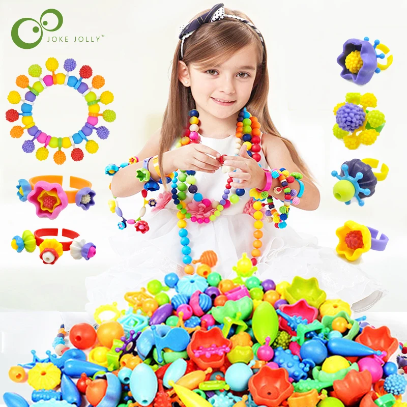 100Pcs-Pop-Beads-Snap-Bead-Colourful-DIY-Fashion-Jewelry-Kit ...
