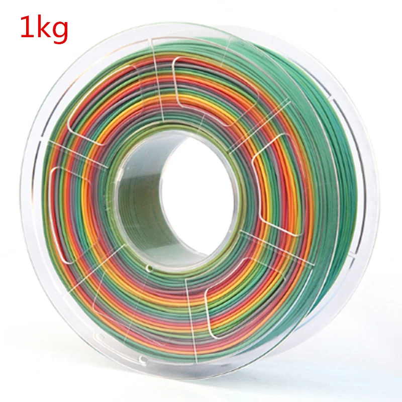 Fil pour imprimante 3d,Filament PLA multicolore pour imprimante 3D, 1 ...