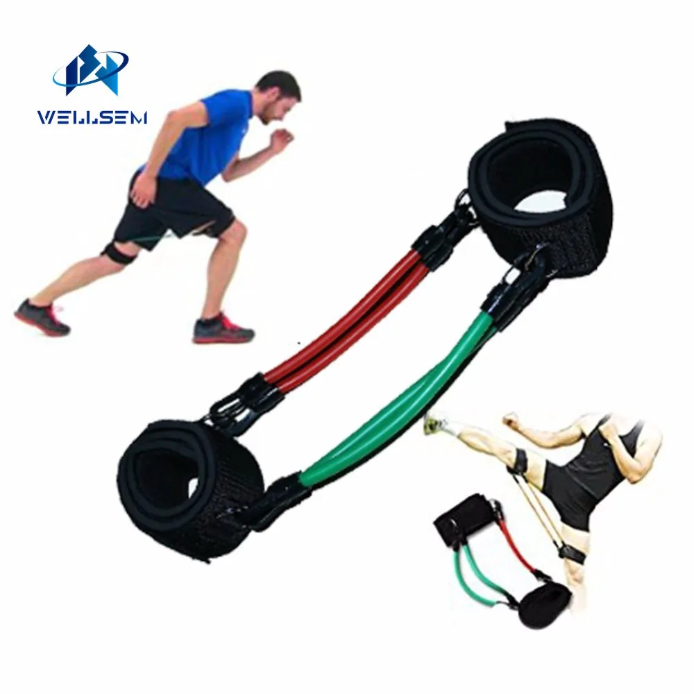 Wellsem Kinetic Speed Agility Training Leg Running Resistance Bands ...